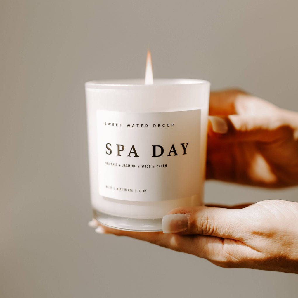 Sweet Water Decor Spa Day Candle | Custom Gift Boxes – Luxe & Bloom